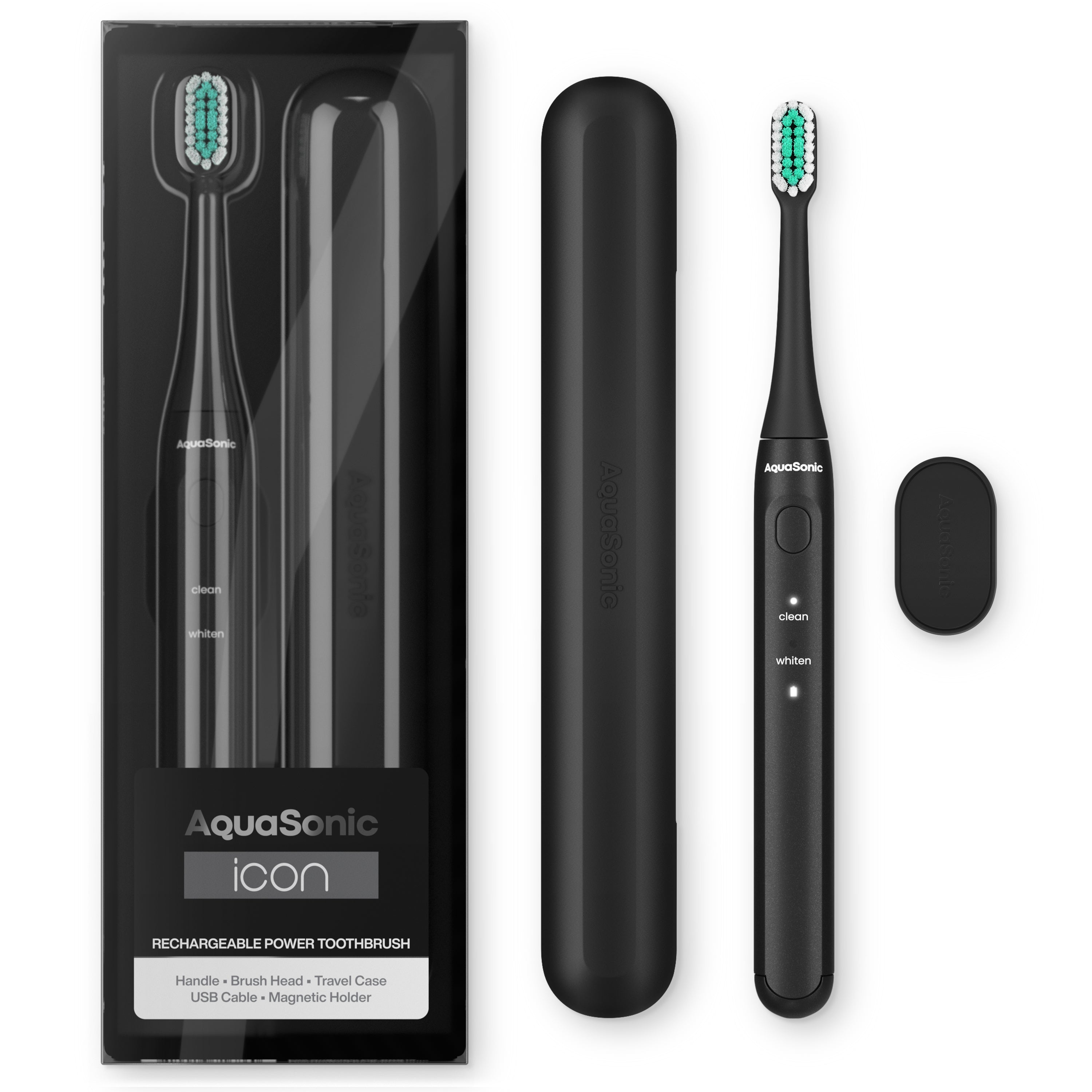 Icon Rechargeable Power Toothbrush – AquaSonic